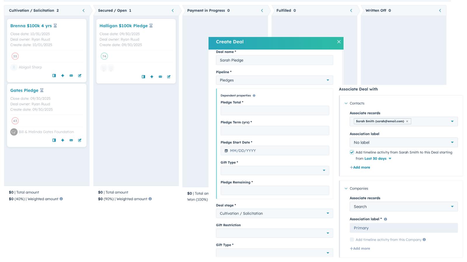 Can HubSpot Manage Nonprofit Pledges? - Yep!
